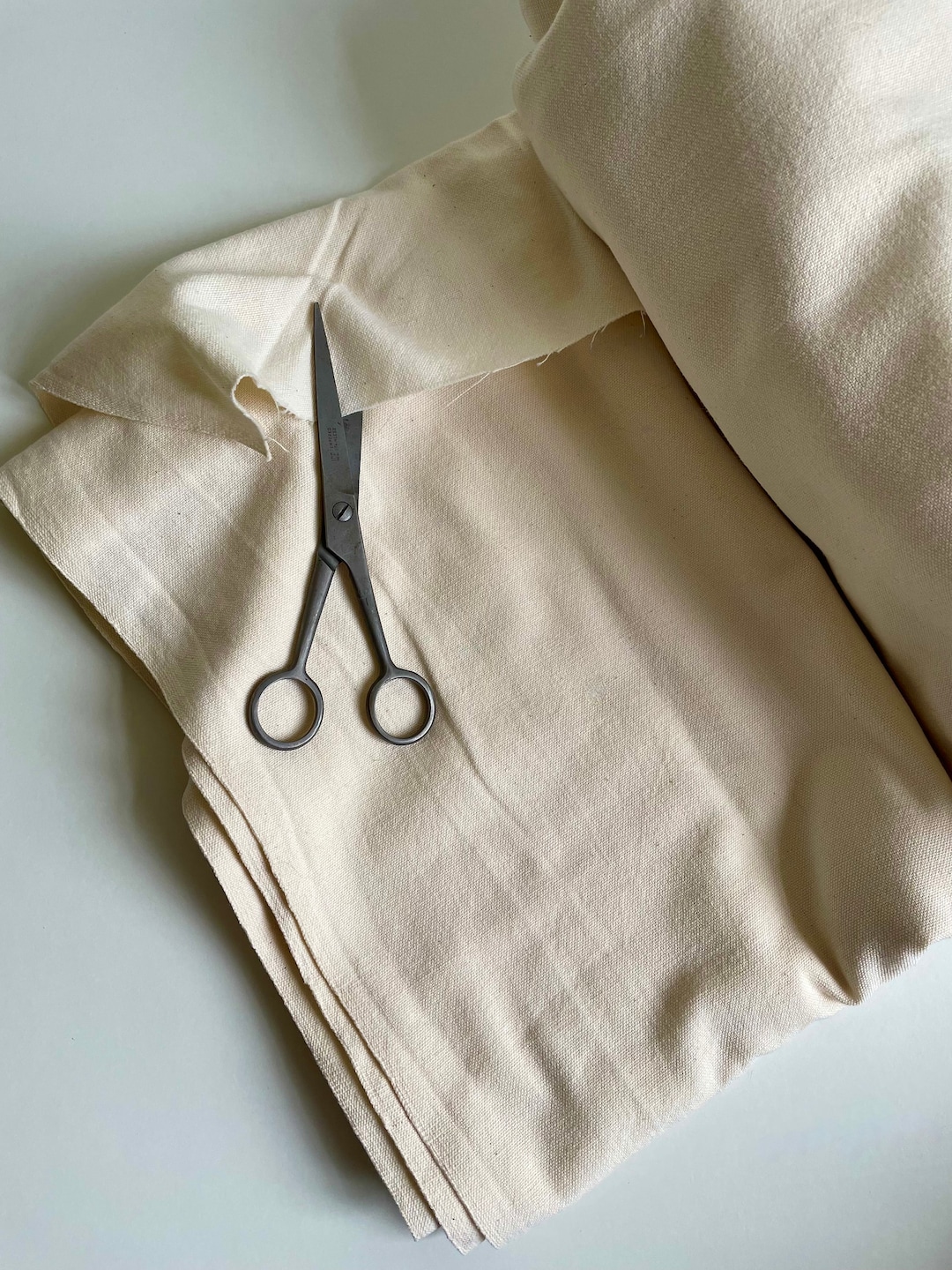 Natural Handwoven Fabric, Undyed and Unbleached Cotton Fabric Cloth ...