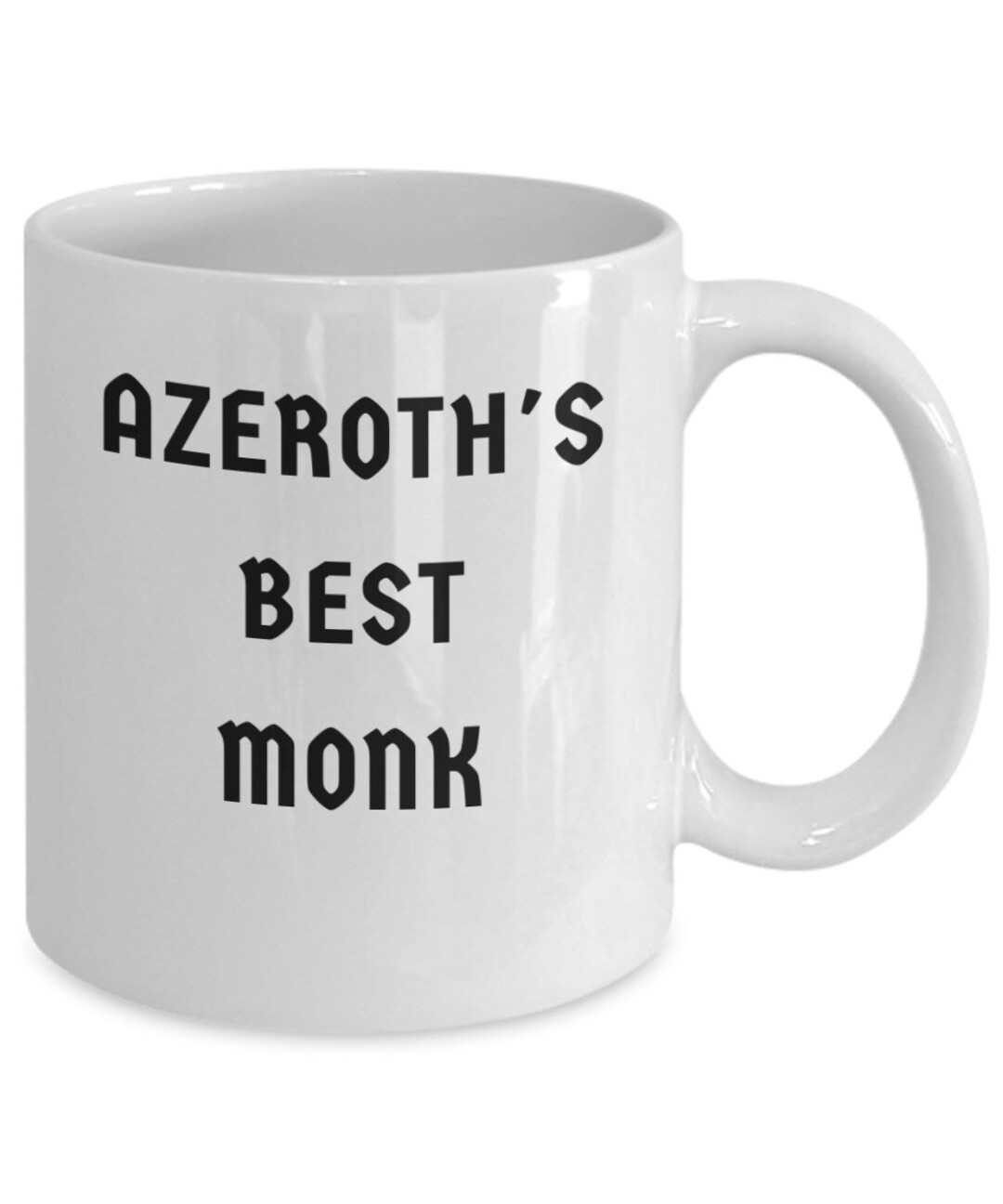 Azeroth's Best Monk Mug Gamer World of Warcraft Mug 11 - Etsy