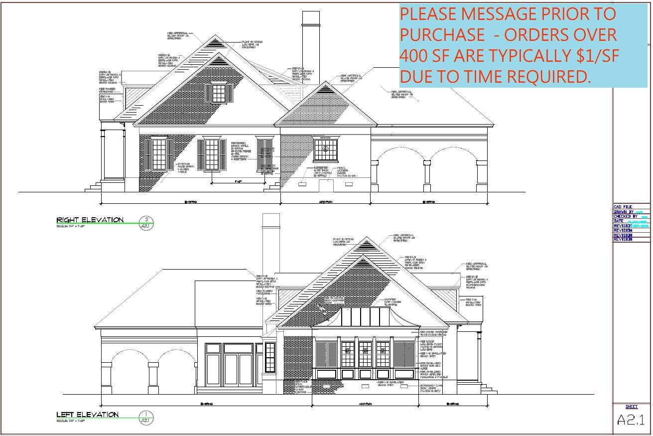 Custom Residential Design & Drafting Service - Custom Floor Plans ...