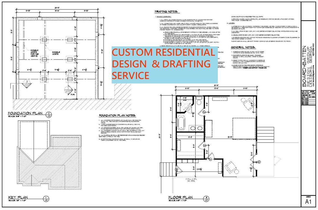 Custom Residential Design & Drafting Service - Custom Floor Plans, Building Plans, Permit ...