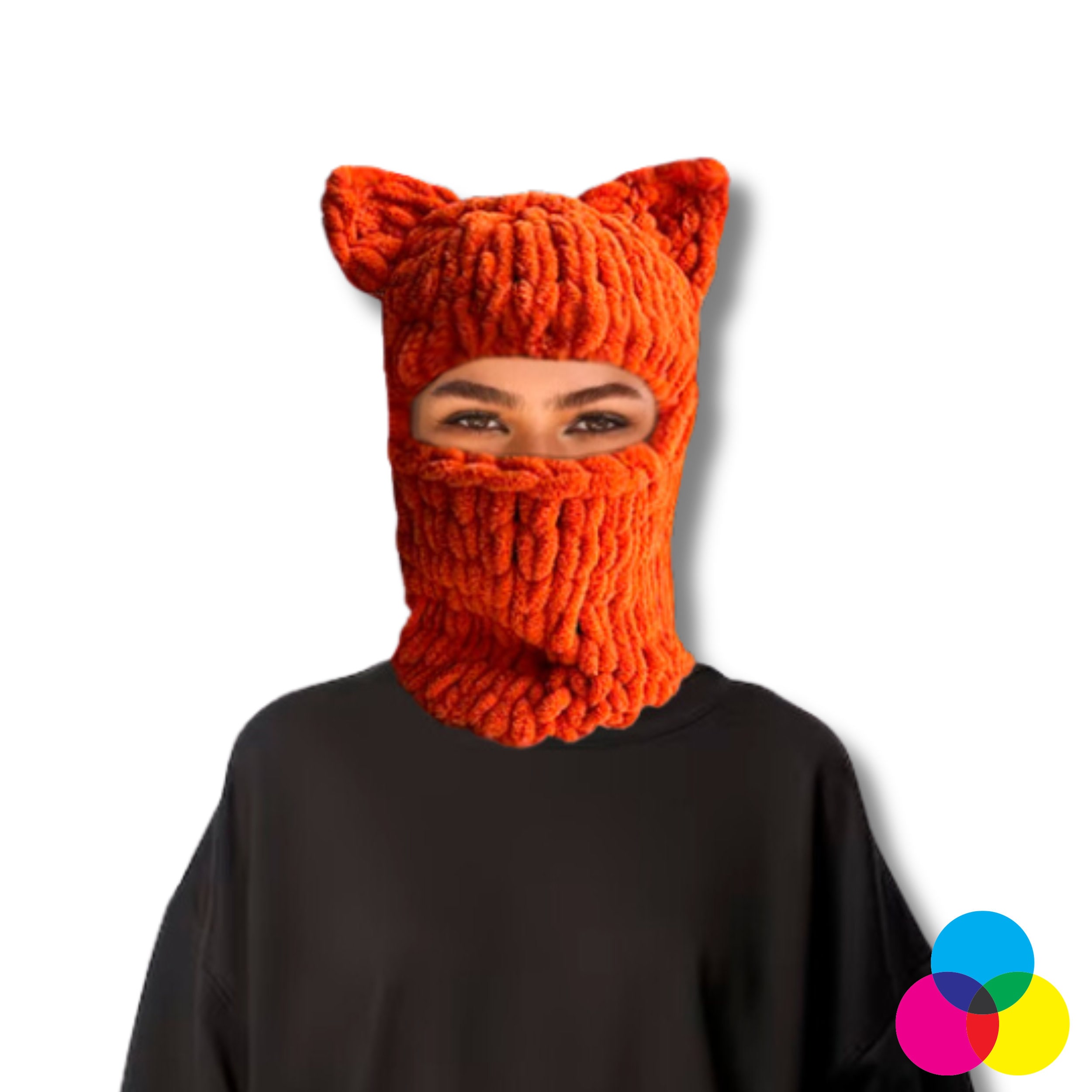 Balaclava Fox Hat, Funny Balaclava, Balaclava With Ears, Balaclava Face ...