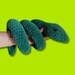 Long Green Snake Giant Snake Plush Stuffed Animal Realistic - Etsy