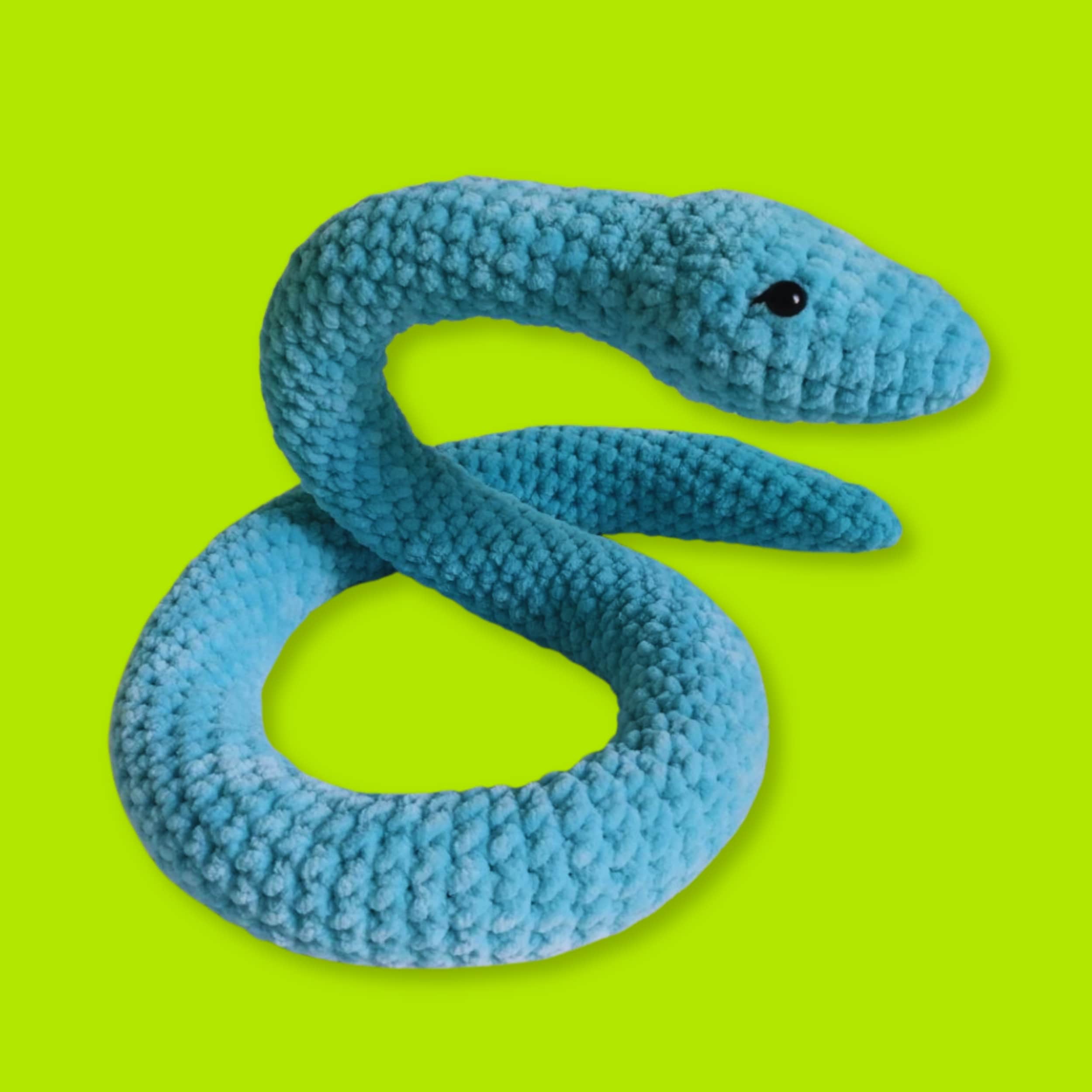 Blue Snake Toy, Plush Boa, Soft Stuffed Toy Snake, Anaconda, Python ...