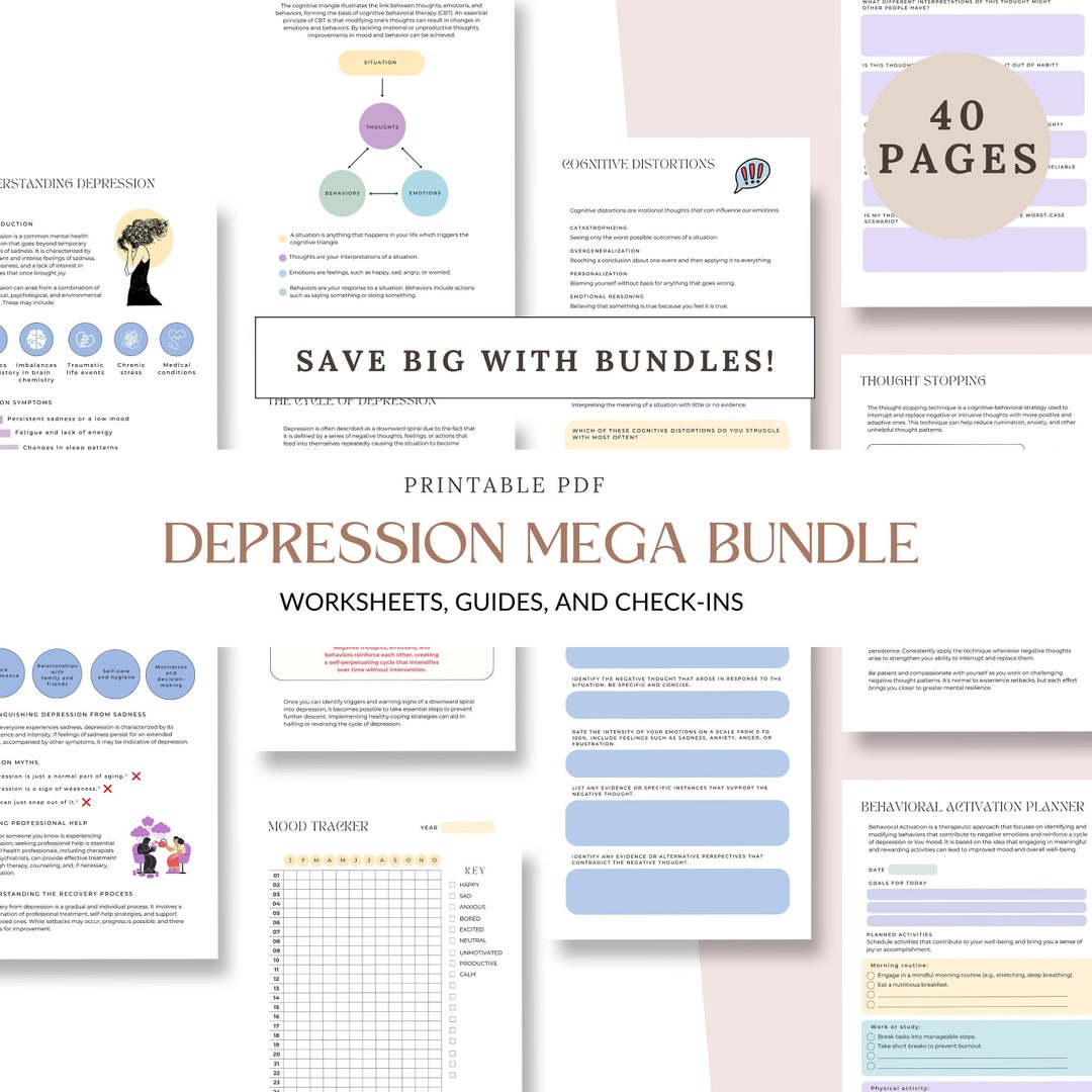 Breaking the Cycle of Depression, Depression Therapy, Depression Spiral ...