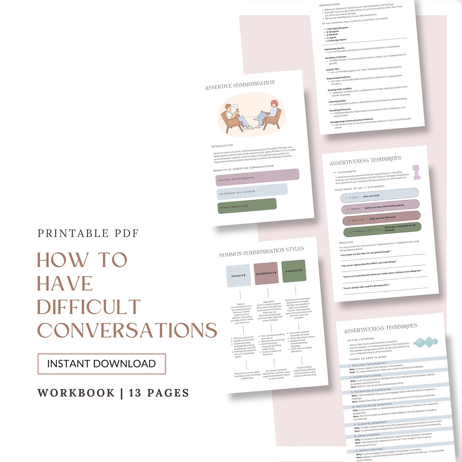 Assertive Communication Skills, How to Have Difficult Conversations ...