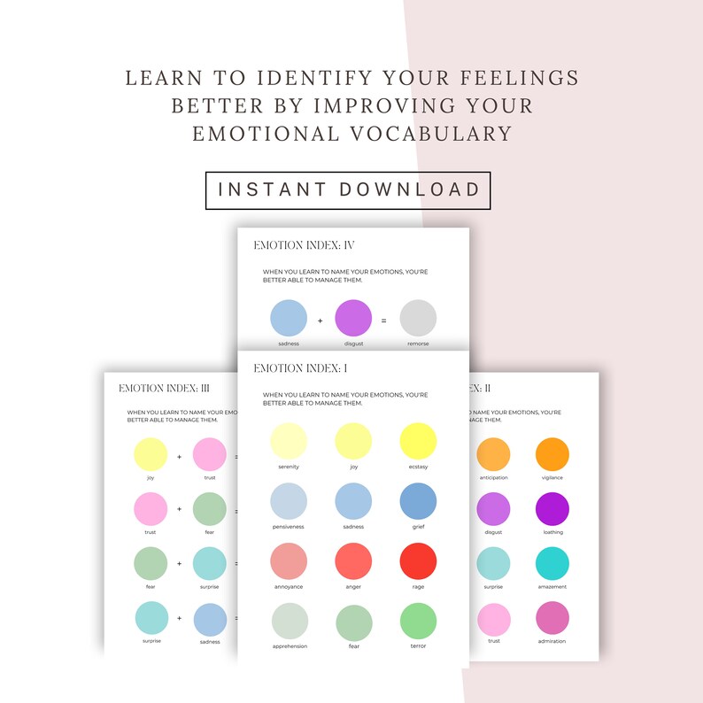 Mental Health Planner, Mood Tracker, Anxiety Journal, Therapy ...