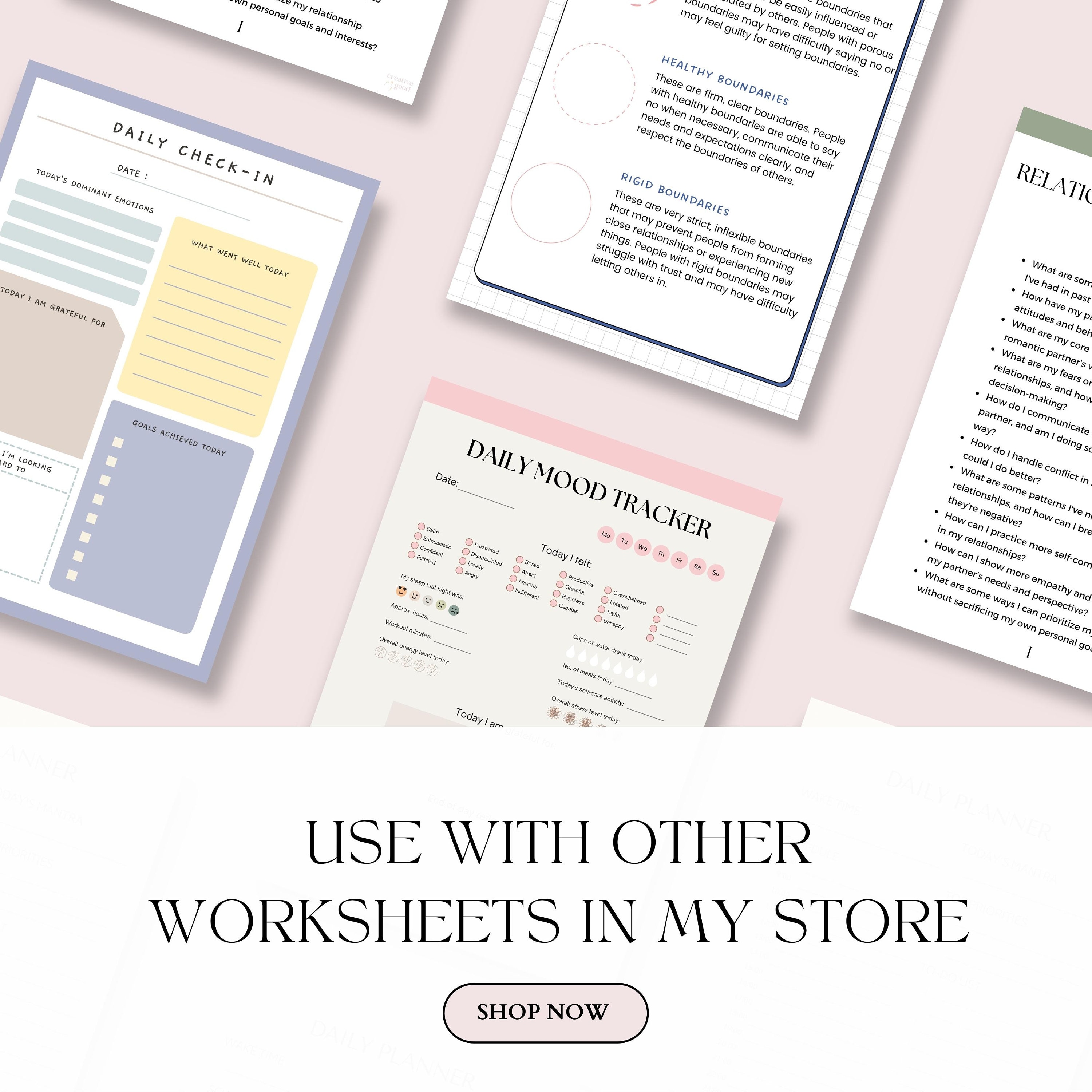 Self-esteem Reflection Worksheet: Self-worth & Core Values (PDF) - Etsy