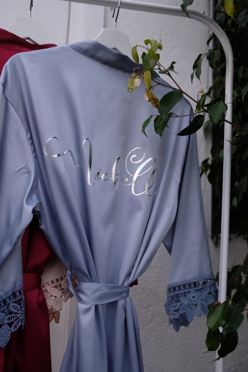 Bridesmaid Robes Set of 45678910 Silk Bridesmaid Robes - Etsy