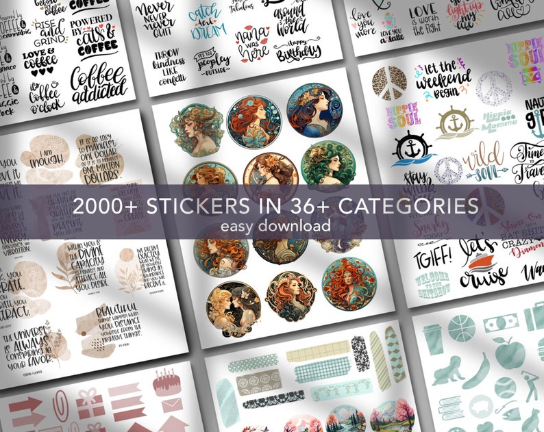 That Girl Planner, Undated Digital Planner, iPad Planner, Goodnotes ...