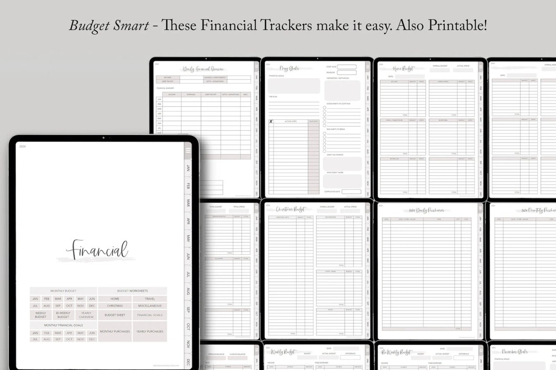 That Girl Planner, Undated Digital Planner, iPad Planner, Goodnotes ...