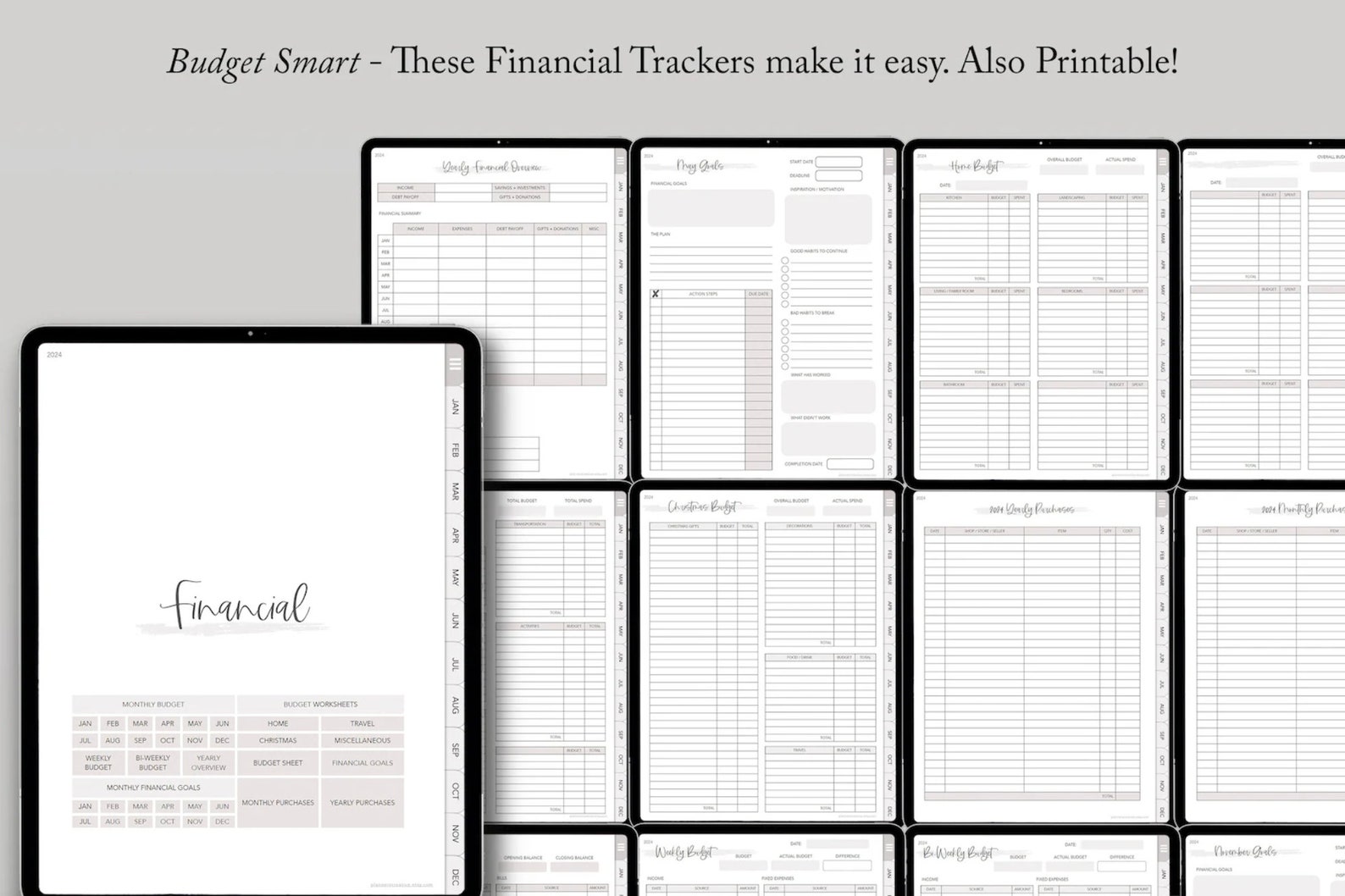 That Girl Planner, Undated Digital Planner, iPad Planner, Goodnotes ...