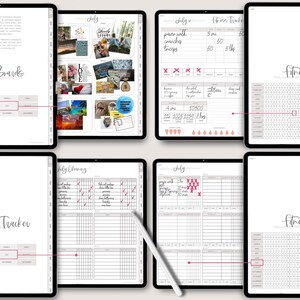 That Girl Planner, Undated Digital Planner, iPad Planner, Goodnotes ...