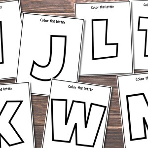 Preschool Letters of the Week - Alphabet Curriculum Worksheets ...