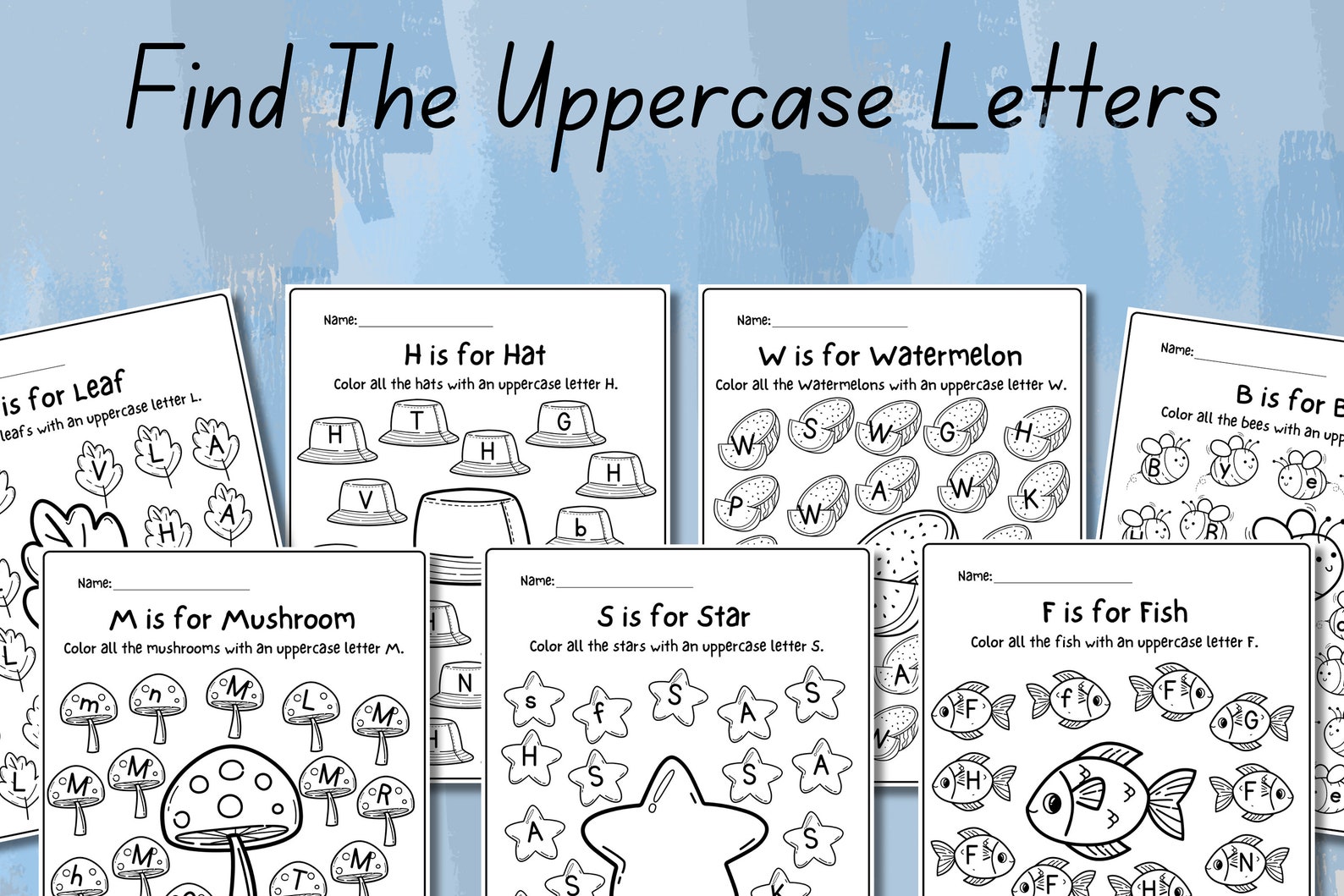 Preschool Pre-k Kindergarten Learning Bundle 600 Pages Printable ...