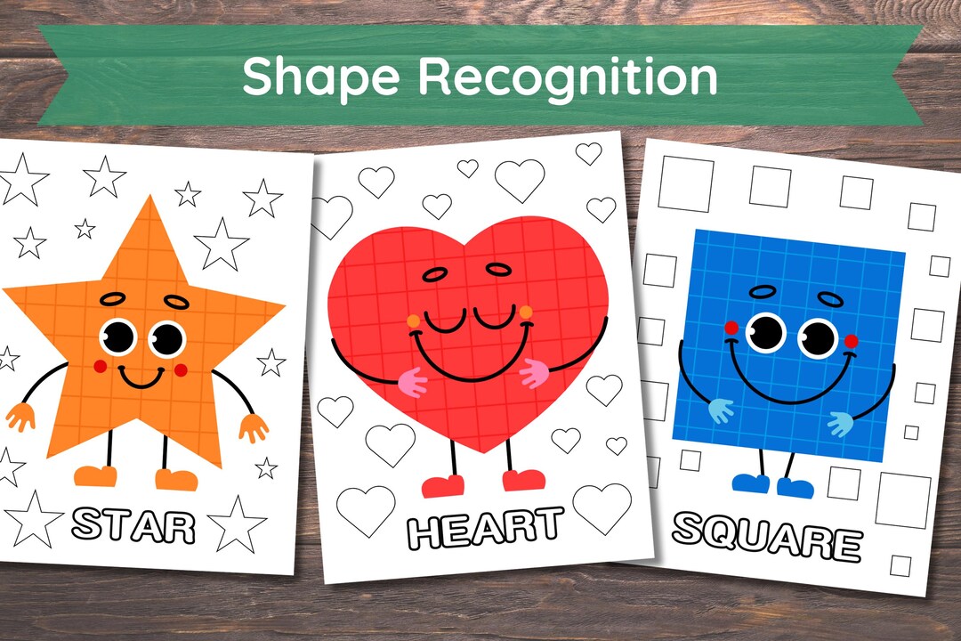 Shape Recognition for Kids, Shape Recognition for Preschool, Shapes ...