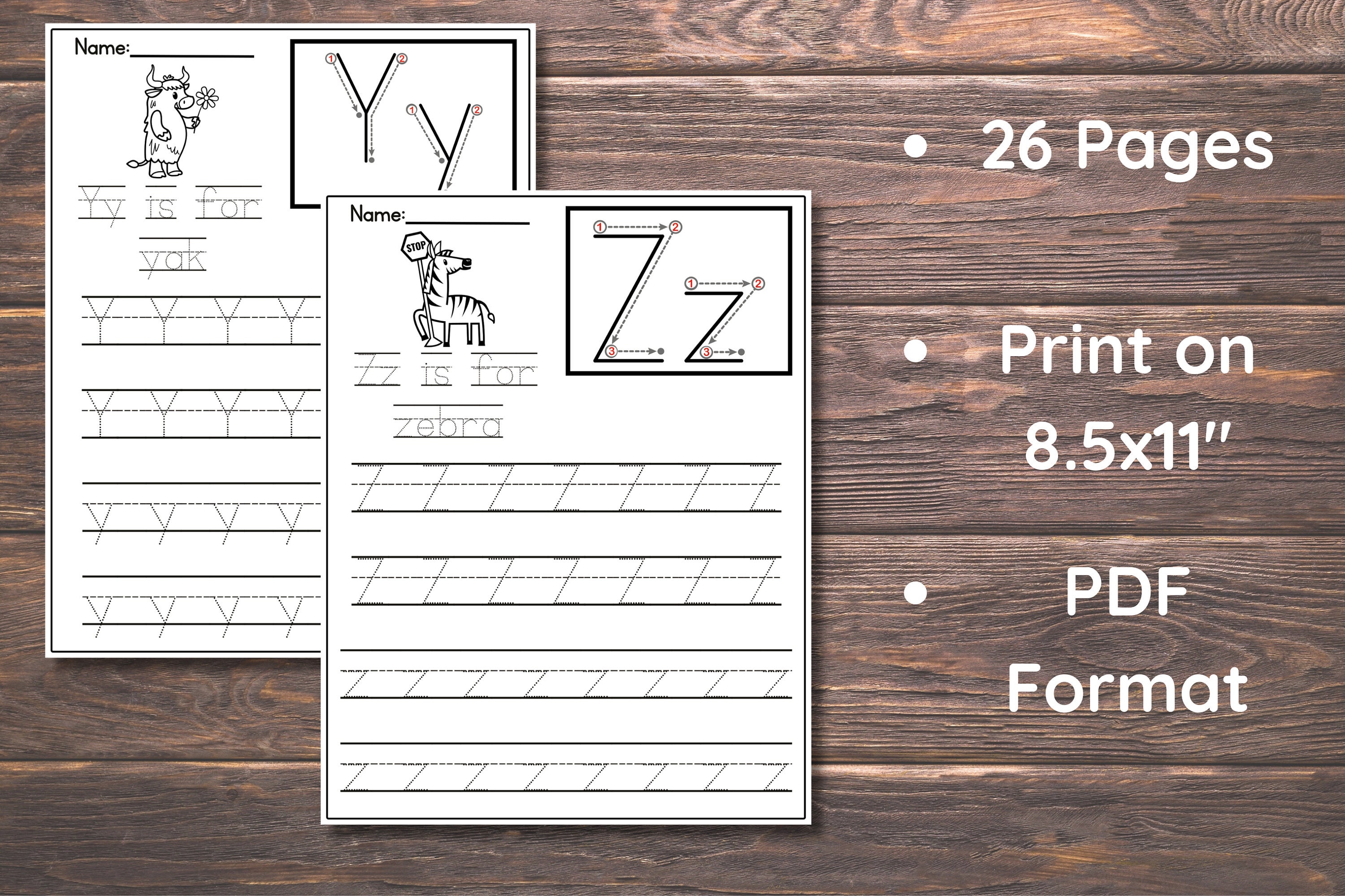 26 Printable Alphabet I Know My Letters Worksheets. Preschool ...