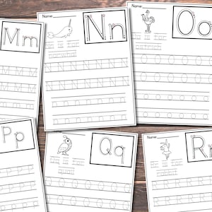 26 Printable Alphabet I Know My Letters Worksheets. Preschool ...