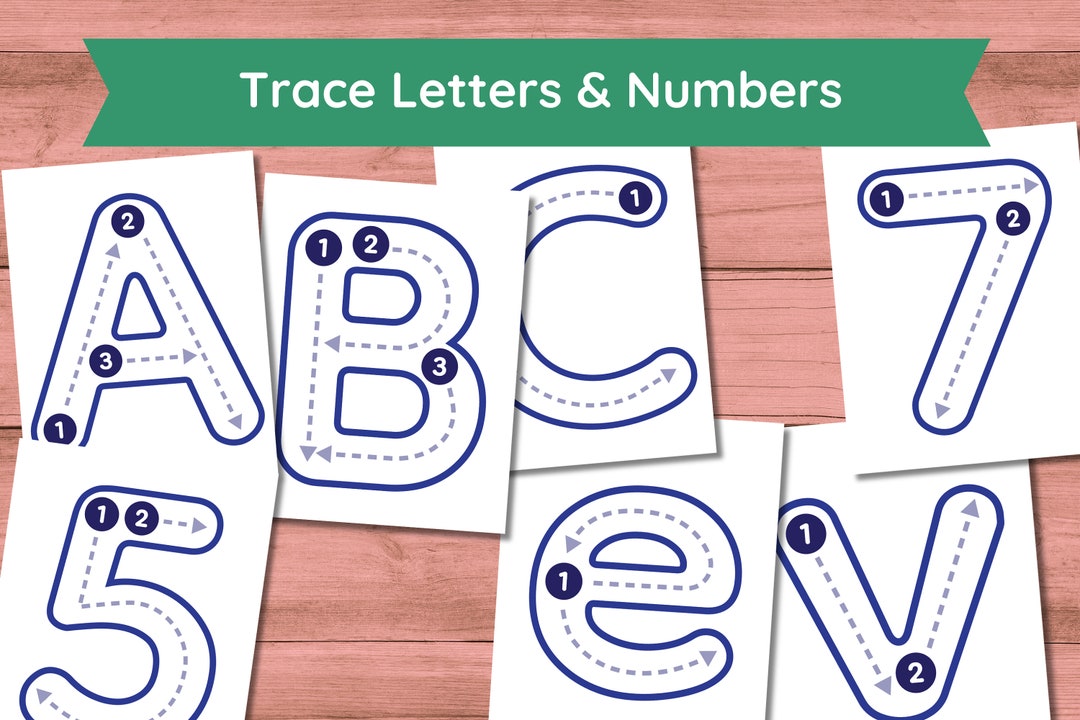 Toddlers World: Trace Letters, All 26 Letters, Color the Letters. Trace ...