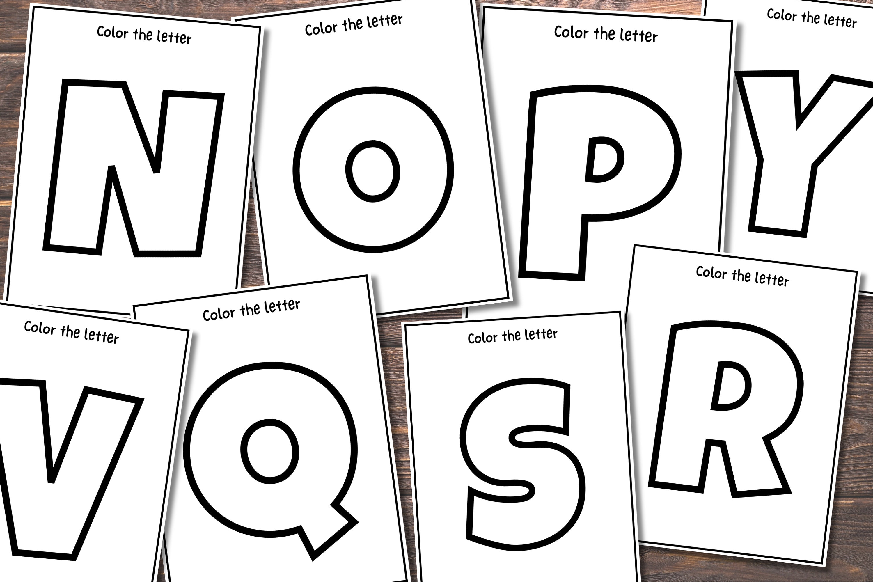 Preschool Letters of the Week - Alphabet Curriculum Worksheets ...