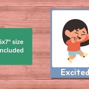 Emotion Flashcards | Feelings Flash Cards | Emotion Cards Toddler ...