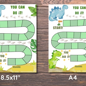 Dinosaur Reward Chart | Printable Dinosaurs Kids Behavior Chart ...