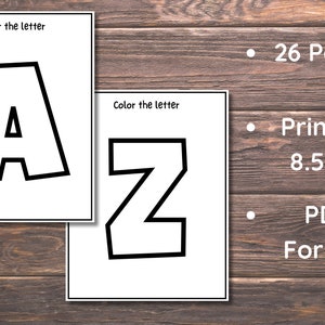 Preschool Letters of the Week - Alphabet Curriculum Worksheets ...