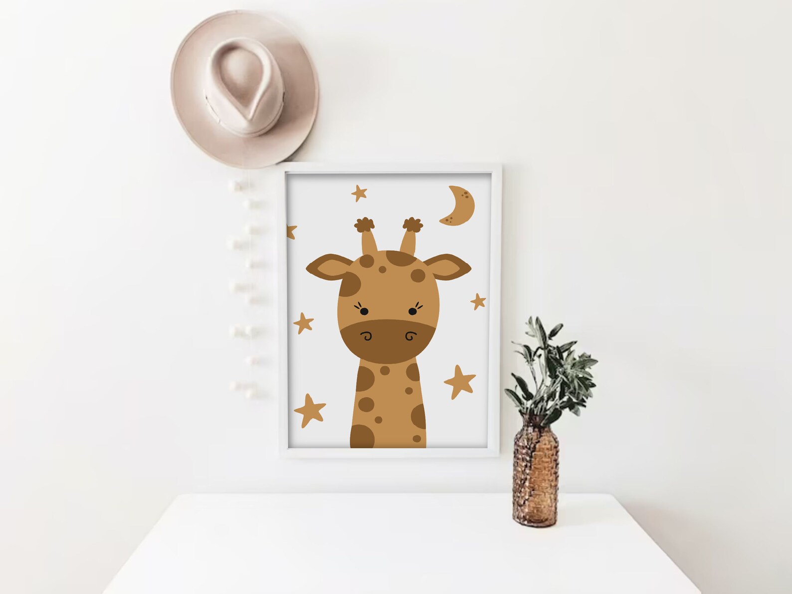 Boho Animal Nursery Prints Bohemian Wall Art Nursery Decor - Etsy