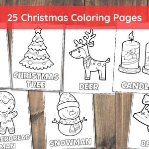 Christmas Coloring Pages for Kids Toddlers Preschoolers Toddlers ...