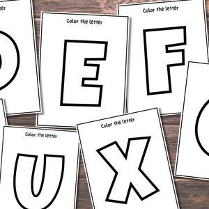 Preschool Letters of the Week - Alphabet Curriculum Worksheets ...