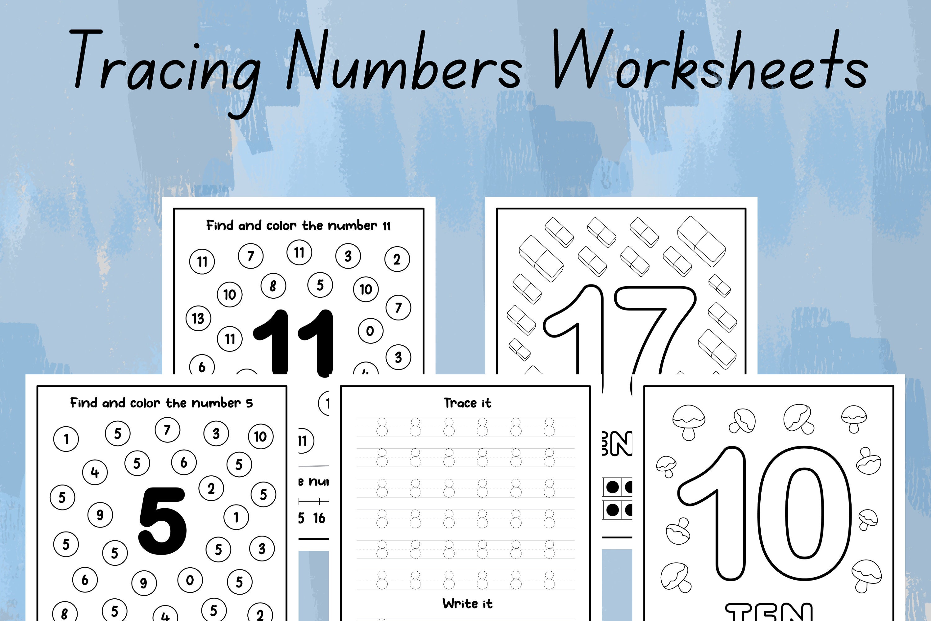 Preschool Pre-k Kindergarten Learning Bundle 400 Pages - Etsy