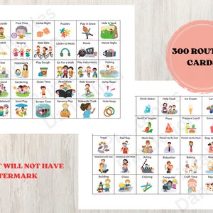 Kids Daily Responsibilities Chart, Printable Daily Routine, Chore Chart ...