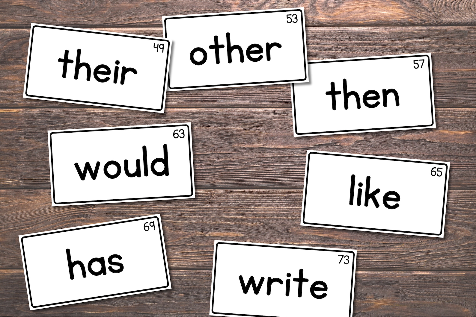 100 Printable Fry's First Hundred Sight Word Flashcards | Kindergarten ...