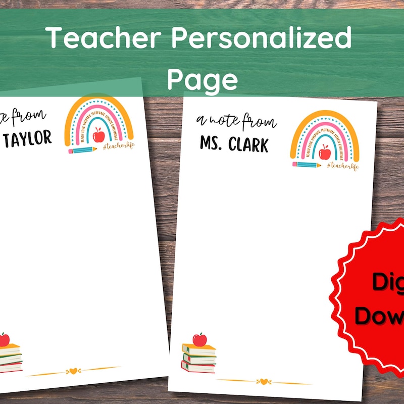 A Note From Custom Page - Etsy UK