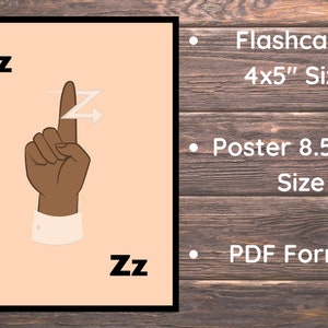 ASL (american Sign Language) Alphabet Posters & Flashcards | ASL ...