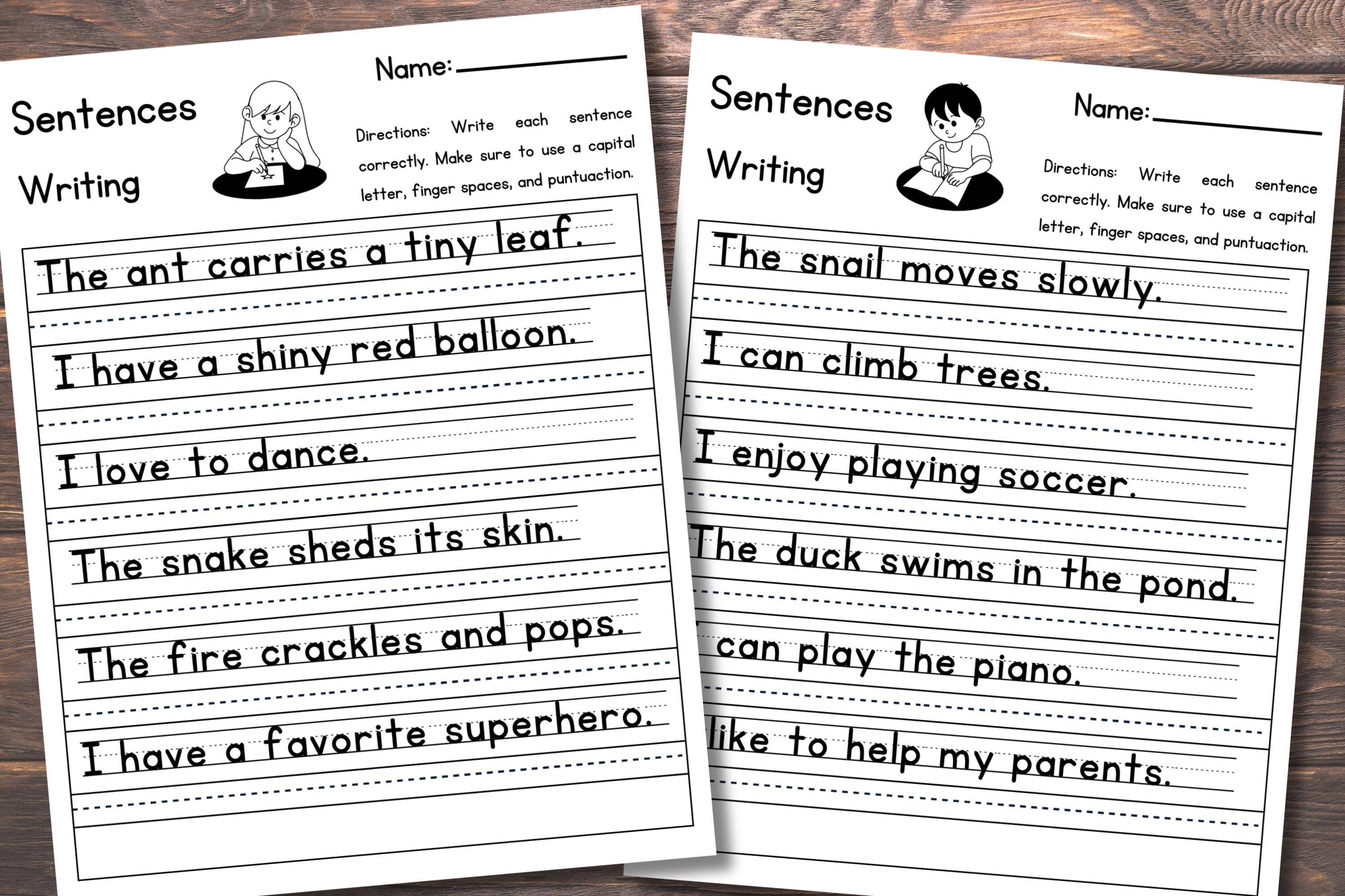 3rd Grade Sentence Writing Worksheets Dialogue Writing Worksheet For