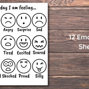 Emotions Colouring Sheets | Emotions Coloring Pages | Today I Am ...