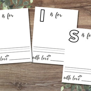 Blank Alphabet Book, Baby's First ABC Book, Baby's First Alphabet Book ...