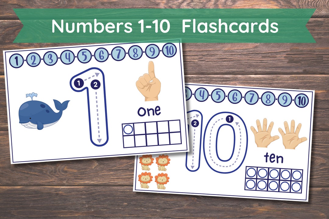 Preschool Printables Numbers 1-10 Play Doh Mats Toddler Activities ...