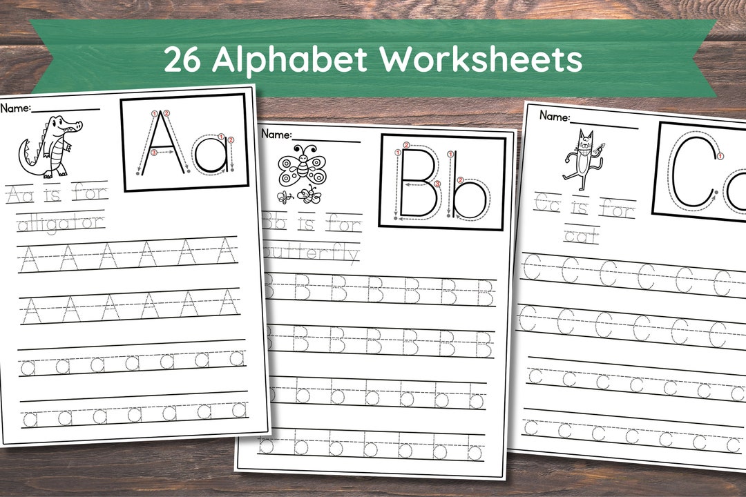 26 Printable Alphabet I Know My Letters Worksheets. Preschool ...