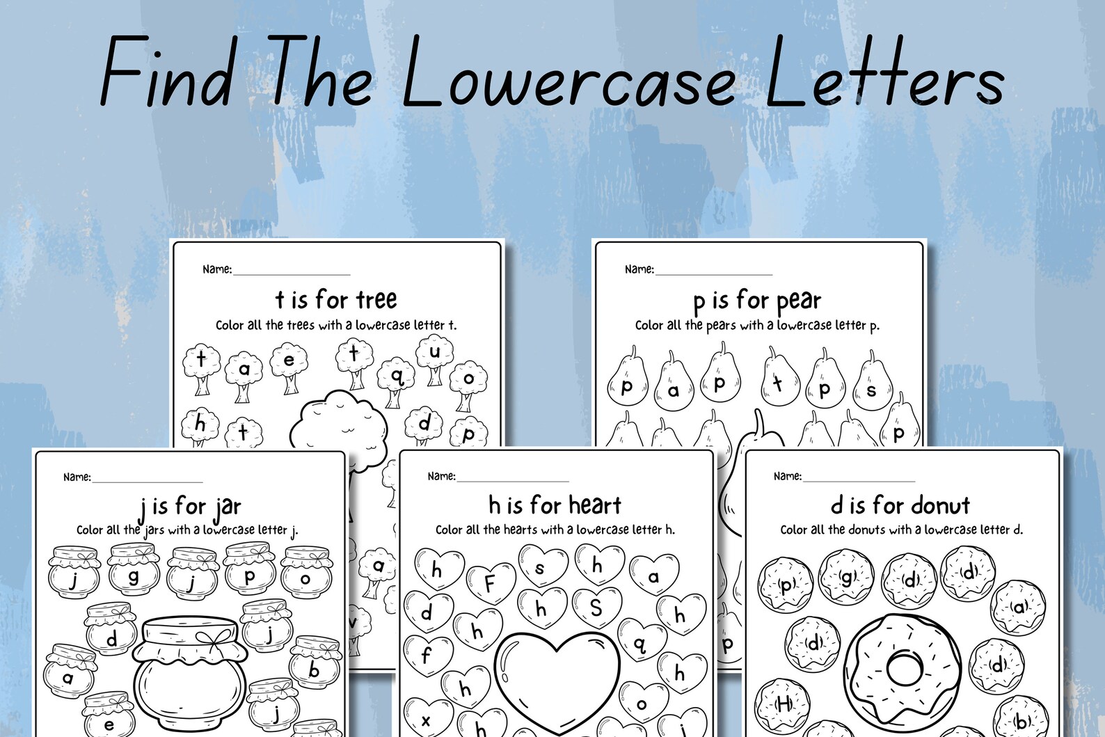 Preschool Pre-k Kindergarten Learning Bundle 600 Pages Printable ...