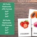 50 Fruits Cards, Fruits Flashcards, Printable Real Pictures Flashcards ...
