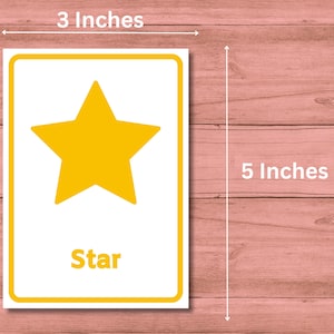 20 Rainbow Shapes Flash Cards, Preschool Materials, Homeschool ...