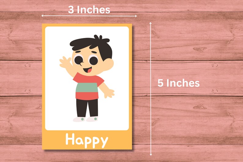 Emotion Flashcards Feelings Flash Cards Emotion Cards - Etsy