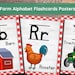 Printable Farm Theme Alphabet Posters | ABC Letters Classroom Decor ...