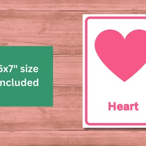 20 Rainbow Shapes Flash Cards, Preschool Materials, Homeschool ...