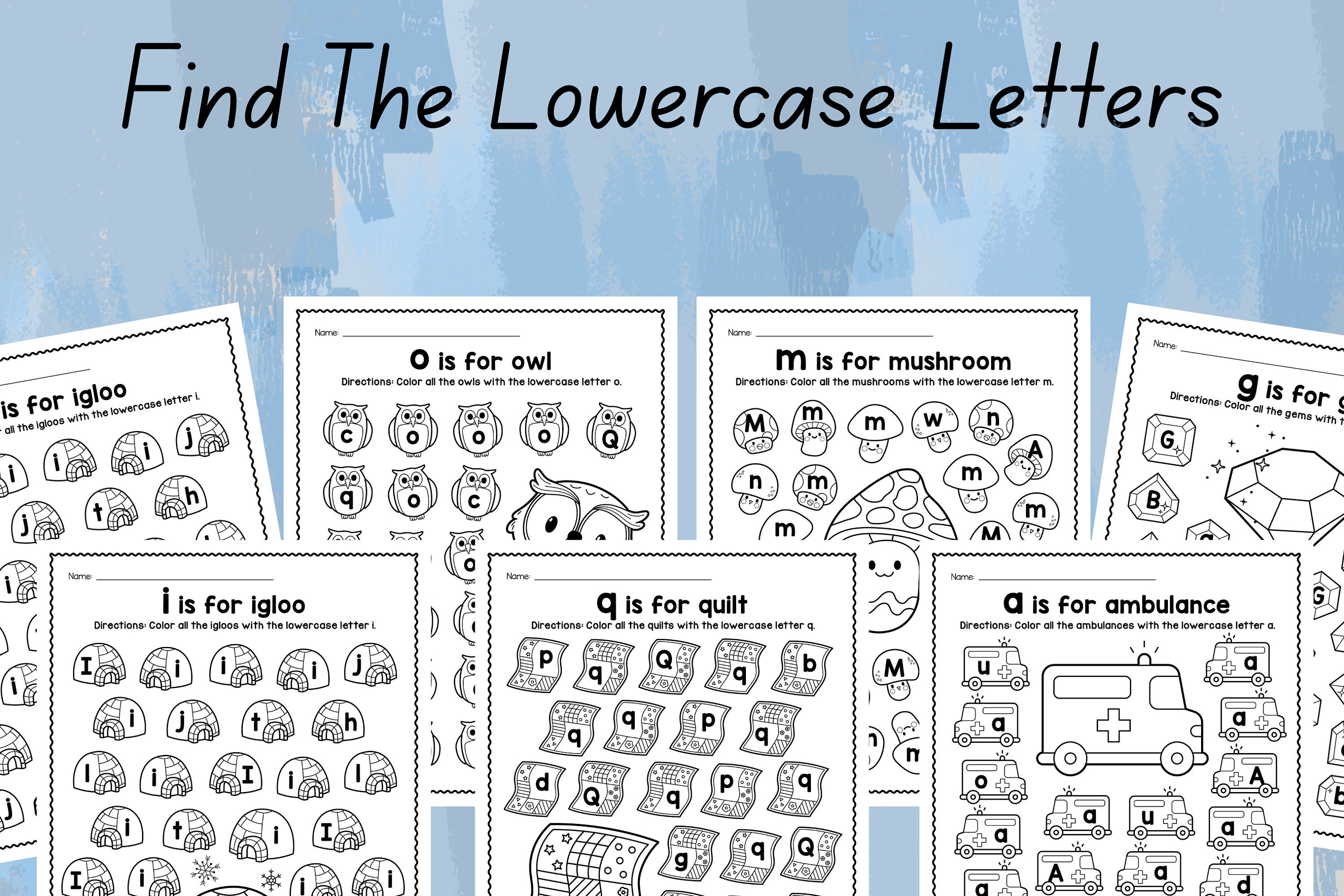 Preschool Pre-k Kindergarten Learning Bundle 400 Pages - Etsy