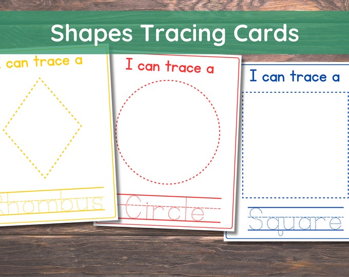 Shapes Play Dough Mats Visual Cards Montessori Toddler Activities ...
