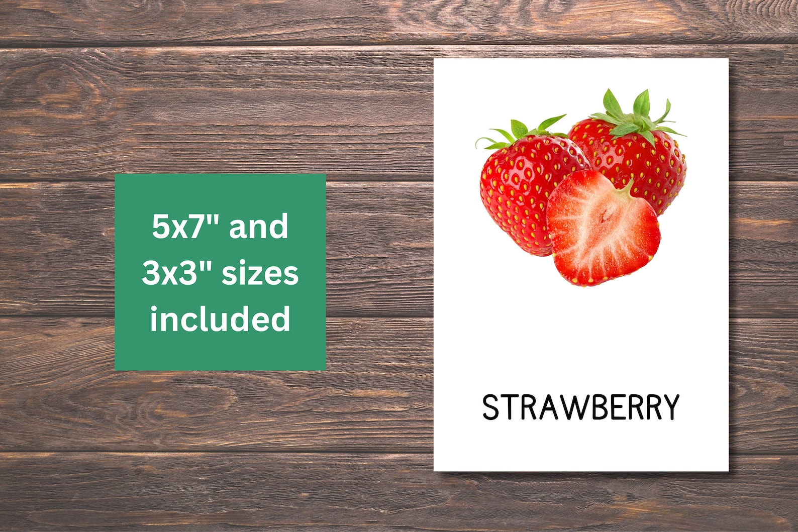 50 Fruits Cards, Fruits Flashcards, Printable Real Pictures Flashcards ...