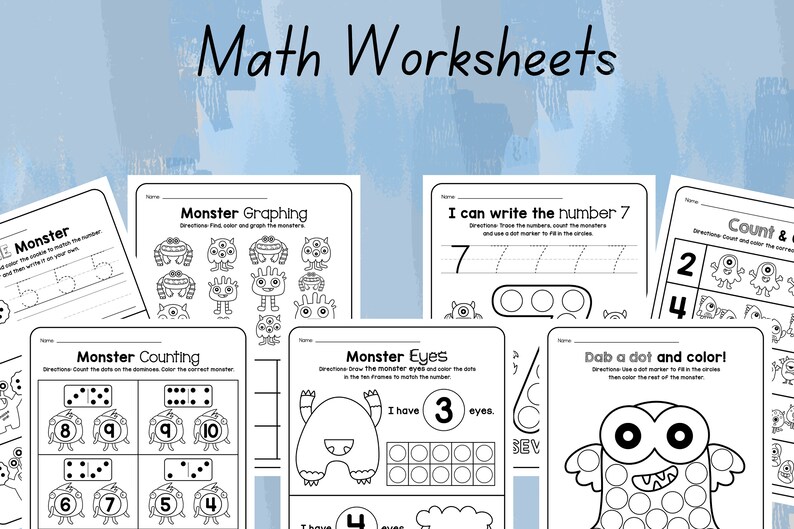 Preschool Pre-k Kindergarten Learning Bundle 400 Pages - Etsy