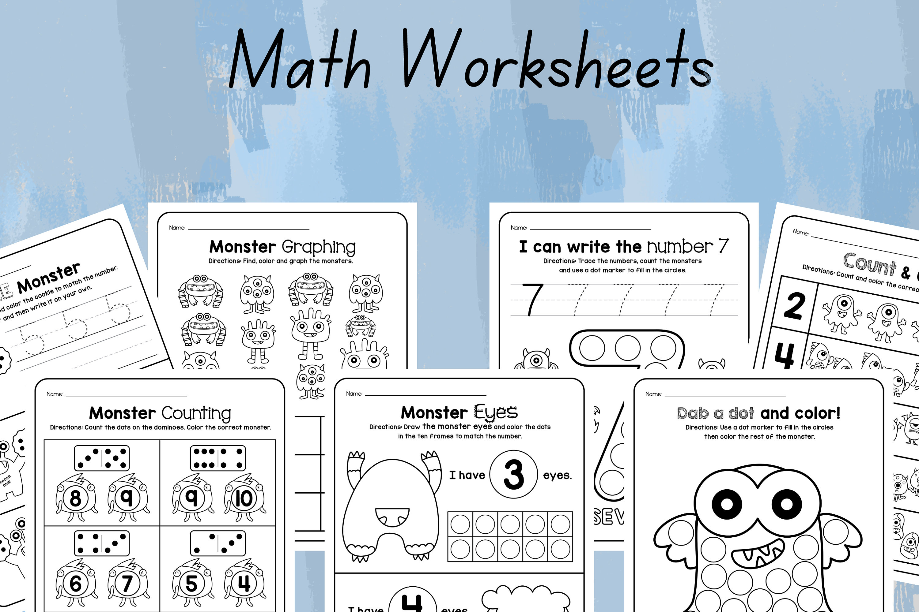 Preschool Pre-k Kindergarten Learning Bundle 400 Pages - Etsy